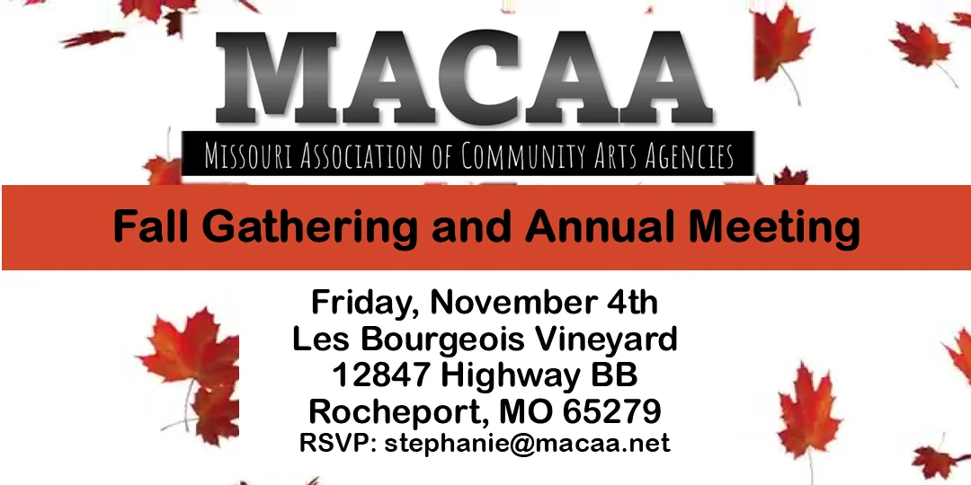 2022 MACAA Fall Gathering/Annual Meeting - MACAA
